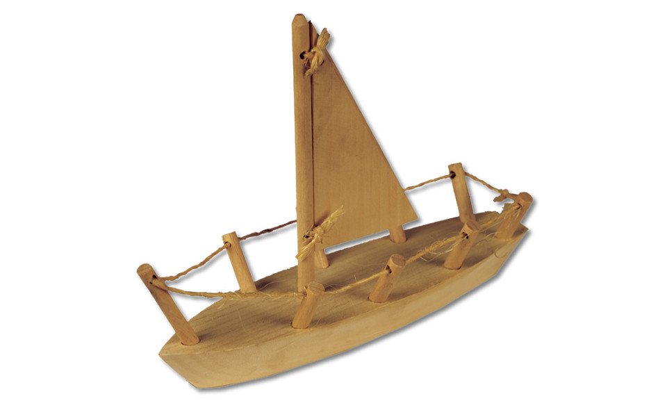 Dřevěná lodička STRAKOŠ AD 108